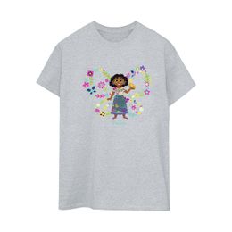 Disney - "Encanto Mirabel Butterfly" T-Shirt f&uuml;r Damen (Grau)