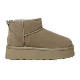 EVER AU Ultra-Mini-Plateaustiefel f&uuml;r Damen - Heron