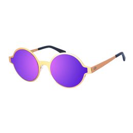 Unisex MARGARETTE Runde Form Metall Sonnenbrille