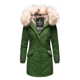 Navahoo Damen Winter Parka Cristal &ndash; Premium Kollektion mit Abnehmbarem Kunstfellkragen