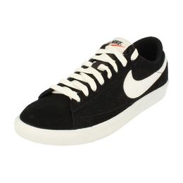 Nike Blazer Low Prm Vntg Wildleder Herren Schwarz Turnschuhe