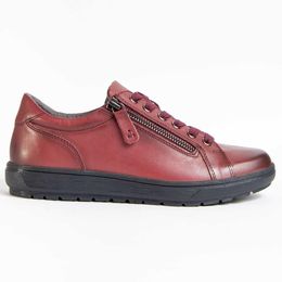 Purapiel Oxford-Schuh Ailina Bordeaux