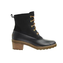 Sperry Salzwasserabsatz Schlange Frauen schwarze Stiefel