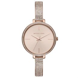 Michael Kors MK3785 Jaryn Kristall Rose Gold Zifferblatt Damenuhr