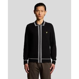 Lyle & Scott Tippstrickjacke mit durchgehendem Rei&szlig;verschluss