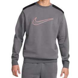 Nike - Sweatshirt f&uuml;r Herren, Logo (Grau)
