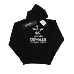 Disney - "Oswald Logo" Kapuzenpullover f&uuml;r Herren (Schwarz)