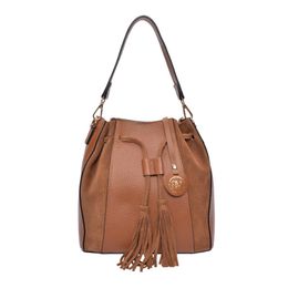 Roberta M Braun Rindsledertasche