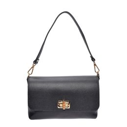Roberta M Schwarz Rindsledertasche