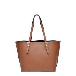 Isabella Rhea Braun Rindsledertasche