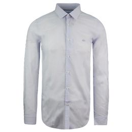 Lacoste Slim Fit Mens Hellblaues Hemd