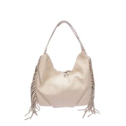 Isabella Rhea Beige Rindsledertasche