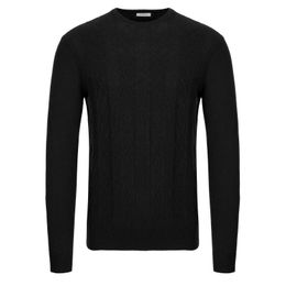 Malo Optimum Kaschmir Pullover schwarz