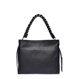 Luisa Vannini Schwarz Rindsledertasche