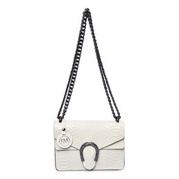 Roberta M Beige Rindsledertasche