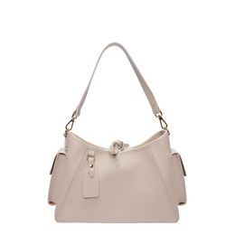 Anna Luchini Beige Rindsledertasche