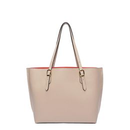 Isabella Rhea Beige Rindsledertasche