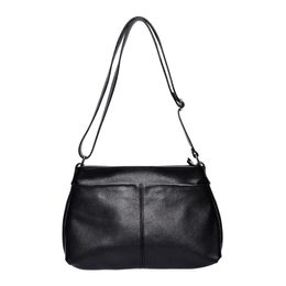 Isabella Rhea Schwarz Rindsledertasche