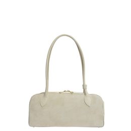 Anna Luchini Beige Rindsledertasche
