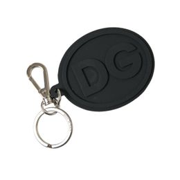 Dolce & Gabbana Dg Schl&uuml;sselanh&auml;nger Silikon Schwarz
