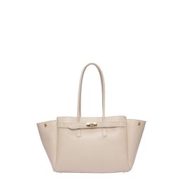 Isabella Rhea Beige Rindsledertasche
