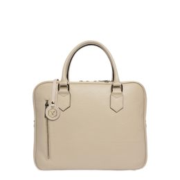 Luisa Vannini Beige Rindsledertasche