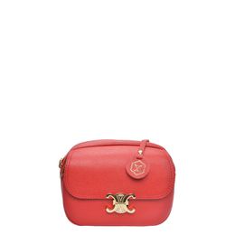 Luisa Vannini Rot Rindsledertasche