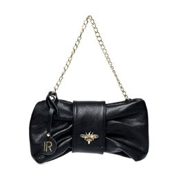 Isabella Rhea Schwarz Rindsledertasche