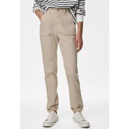 Marks & Spencer M&S Collection Damen Baumwollmischung Slim Fit Ankle Grazer Joggers Sand