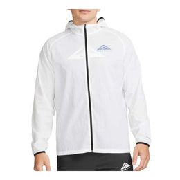 Nike - "Aireez" Jacke f&uuml;r Herren, Leicht, Dri-FIT (Wei&szlig;)