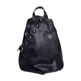 Luisa Vannini Schwarz Rindsledertasche