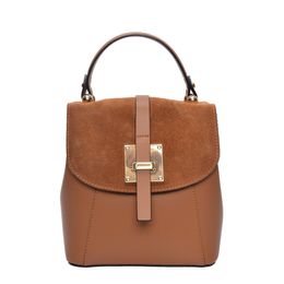 Roberta M Braun Rindsledertasche