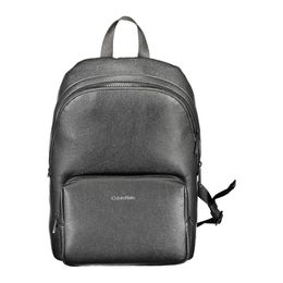 Calvin Klein Nero Poliuretano Herren Rucksack