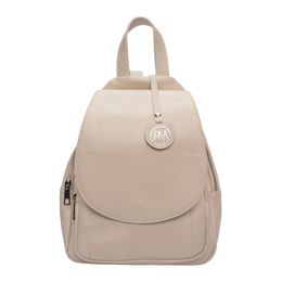 Roberta M Beige Rindsledertasche