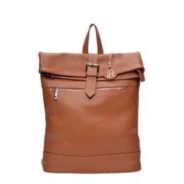 Isabella Rhea Braun Rindsledertasche