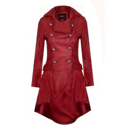 Damen Gothic Viktorianischer Mantel-Accra