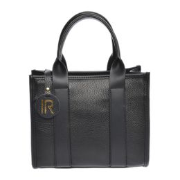 Isabella Rhea Schwarz Rindsledertasche