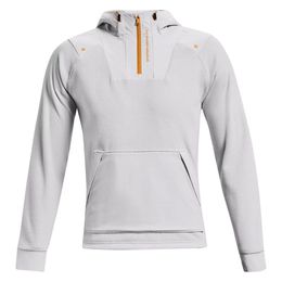 Under Armour Rush Mens Hellgrau Fleece Hoodie