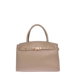 Isabella Rhea Beige Rindsledertasche