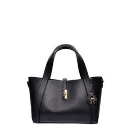 Isabella Rhea Schwarz Rindsledertasche