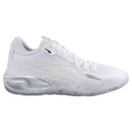 Puma Court Rider Tiktok Mens White Trainer