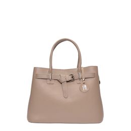 Anna Luchini Beige Rindsledertasche