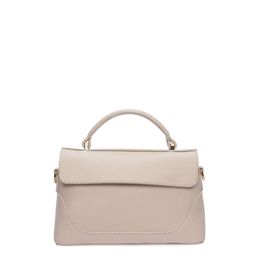 Luisa Vannini Beige Rindsledertasche
