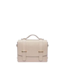 Luisa Vannini Beige Rindsledertasche