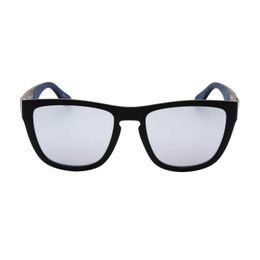 Tommy Hilfiger - Matt-Sonnenbrille f&uuml;r Herren (Schwarz/Schwarz/Silber/Silber)
