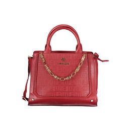Laura Biagiotti Rote PVC Damenhandtasche