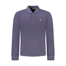 Napapijri Blaue Baumwolle Herren Polo-Shirt