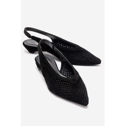 Lieve Leder-Slingback-Pumps (Damen)