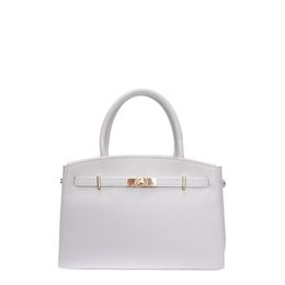 Isabella Rhea Wei&szlig; Rindsledertasche