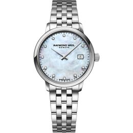 Raymond Weil Toccata Silber Damen Armbanduhr 5985-ST-97081